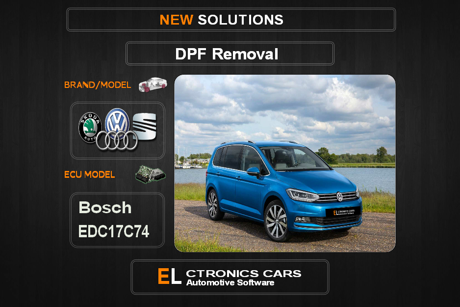 DPF Off Volkswagen-Group Bosch EDC17C74 Electronics Cars