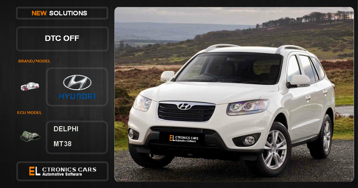 DTC OFF kia-hyundai Delphi MT38 Electronics cars software