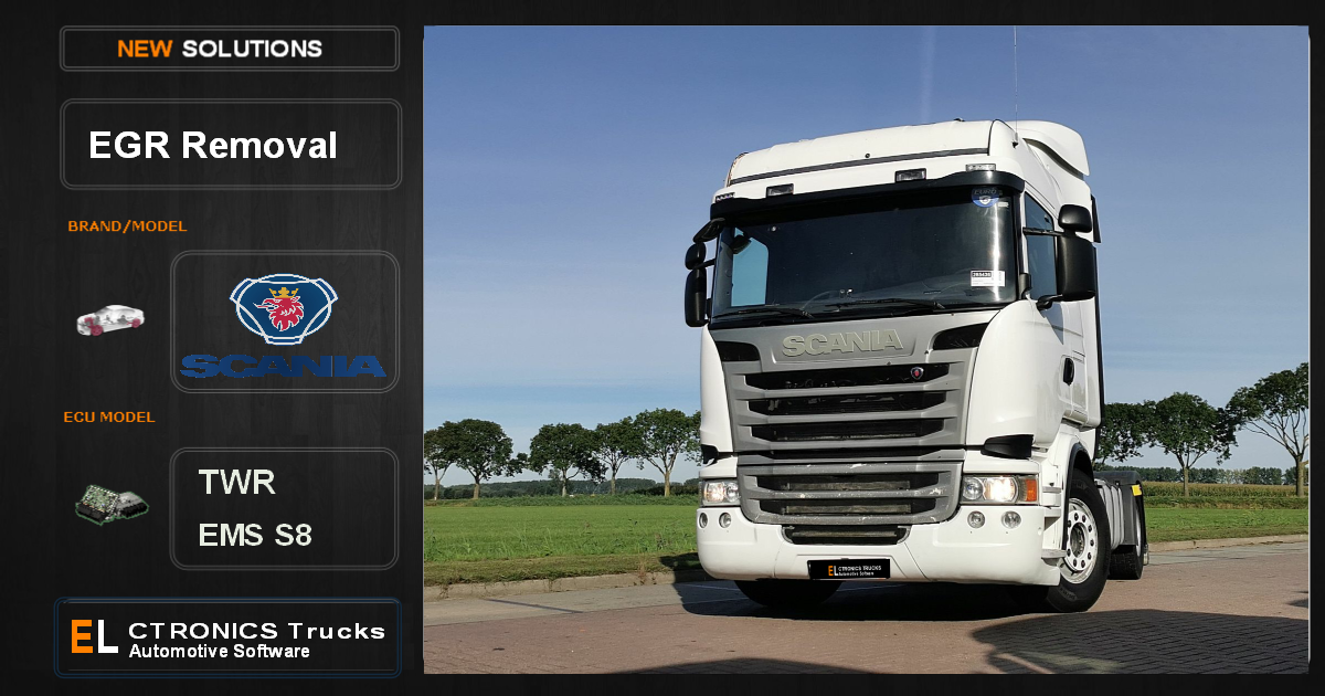 EGR Off Scania-Truck EMS S8 Electronics Trucks Software