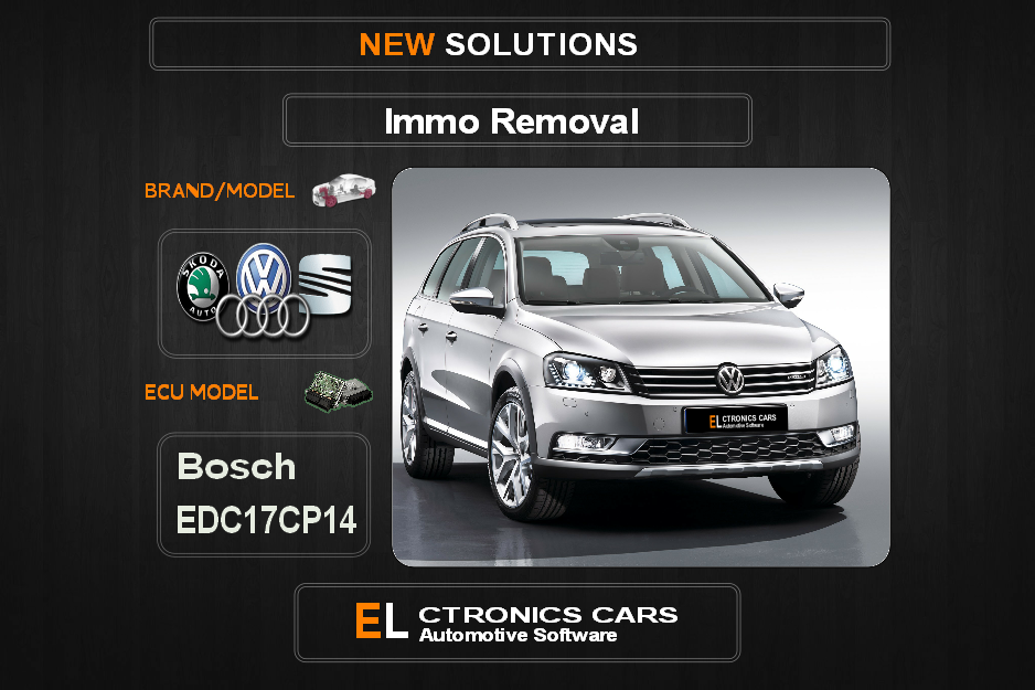 IMMO Off Volkswagen-Group Bosch EDC17CP14 Electronics Cars