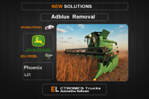 AdBlue OFF John-Deere Phoenix L21 Electronics Trucks Software