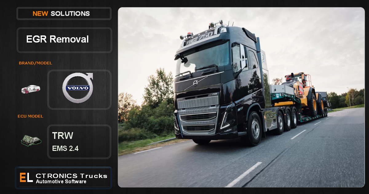 EGR Off Volvo-Truck TRW EMS2.4 Electronics Trucks Software