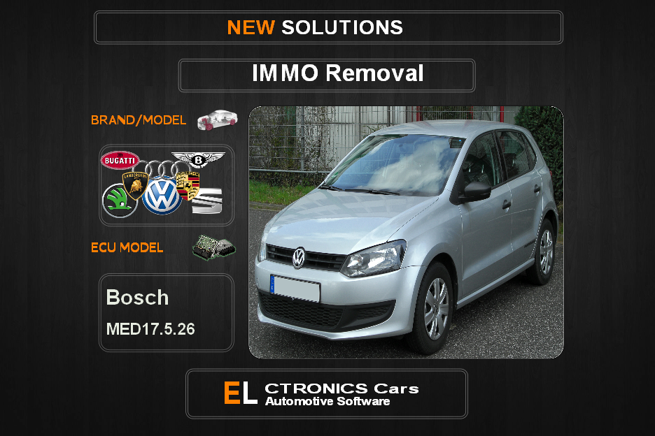 IMMO Off Volkswagen-Group Bosch MED17.5.26 Electronics Cars