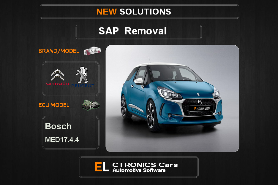 SAP OFF Peugeot-Citroen Bosch MED17.4.4 Electronics cars