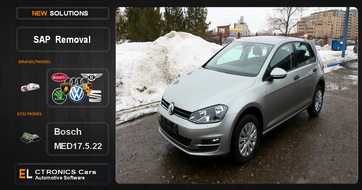 SAP OFF Volkswagen-Group Bosch MED17.5.22 Electronics cars