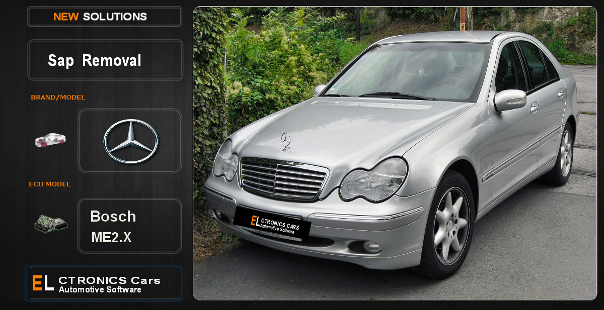 SAP OFF Mercedes Bosch ME2.x Electronics cars software