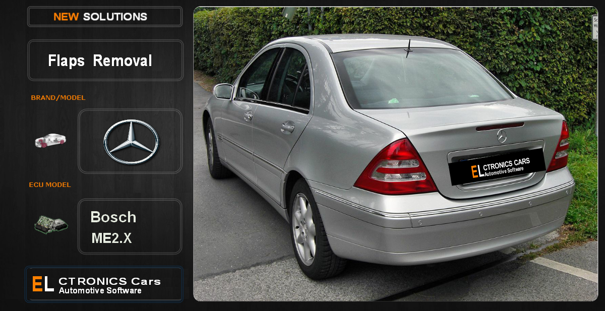 flaps Off Mercedes Bosch ME2.x Electronics Cars Software
