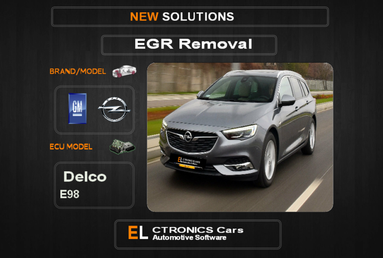 EGR Off GM-Opel Delco E98 Electronics Cars
