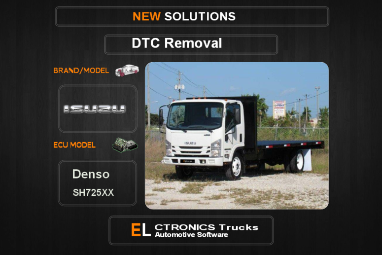 DTC OFF Isuzu Denso SH725XX Electronics Trucks software