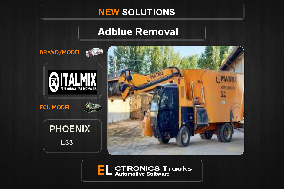AdBlue OFF Itamix Phonix L33 Electronics Trucks Software