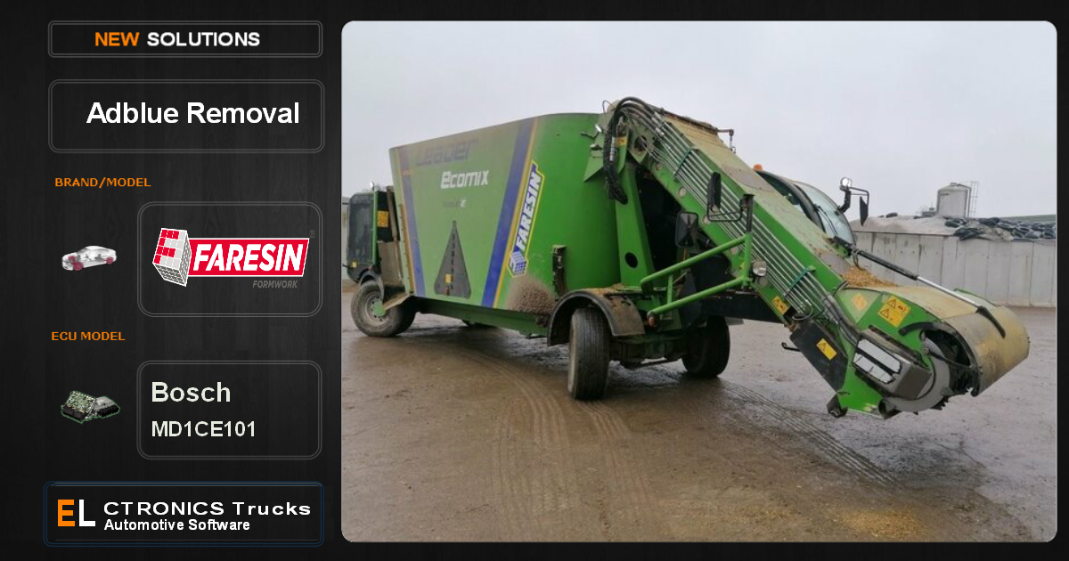 AdBlue OFF Faresin Bosch MD1CE101 Electronics Trucks