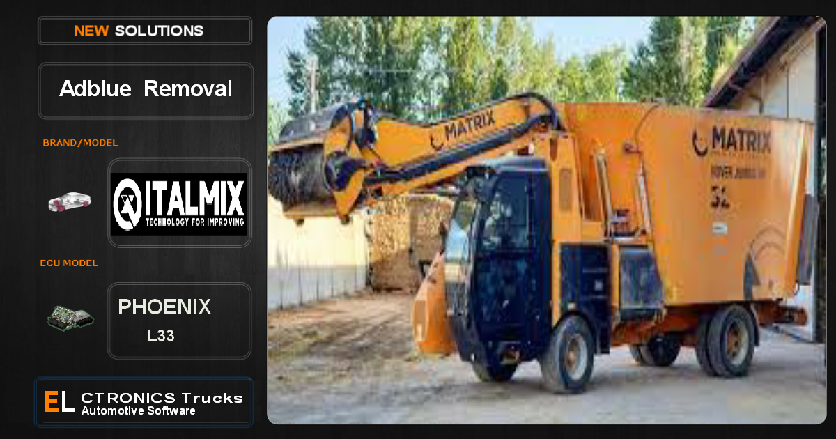 AdBlue OFF Itamix Phonix L33 Electronics Trucks Software