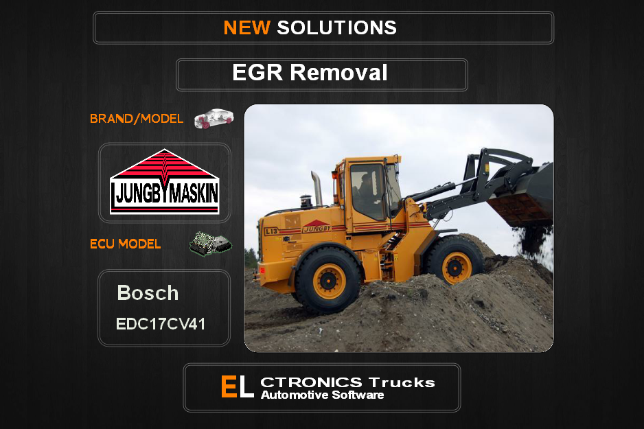 EGR Off Ljungbymaskin Bosch EDC17CV41 Electronics Trucks