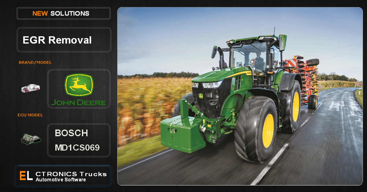 EGR Off John-Deere Bosch MD1CS069 Electronics Trucks