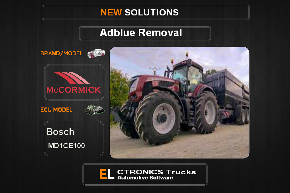 AdBlue OFF Mc Bosch MD1CE100 Electronics Trucks Software