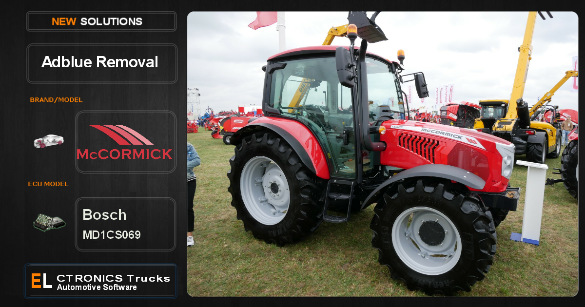 AdBlue OFF Mc Bosch MD1CS069 Electronics Trucks Software