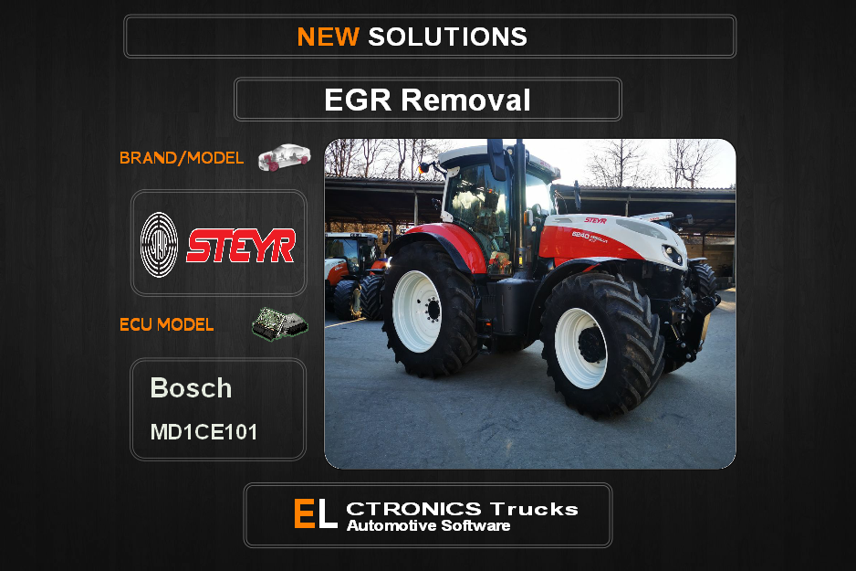 EGR Off Steyr Bosch MD1CE101 Electronics Trucks Software